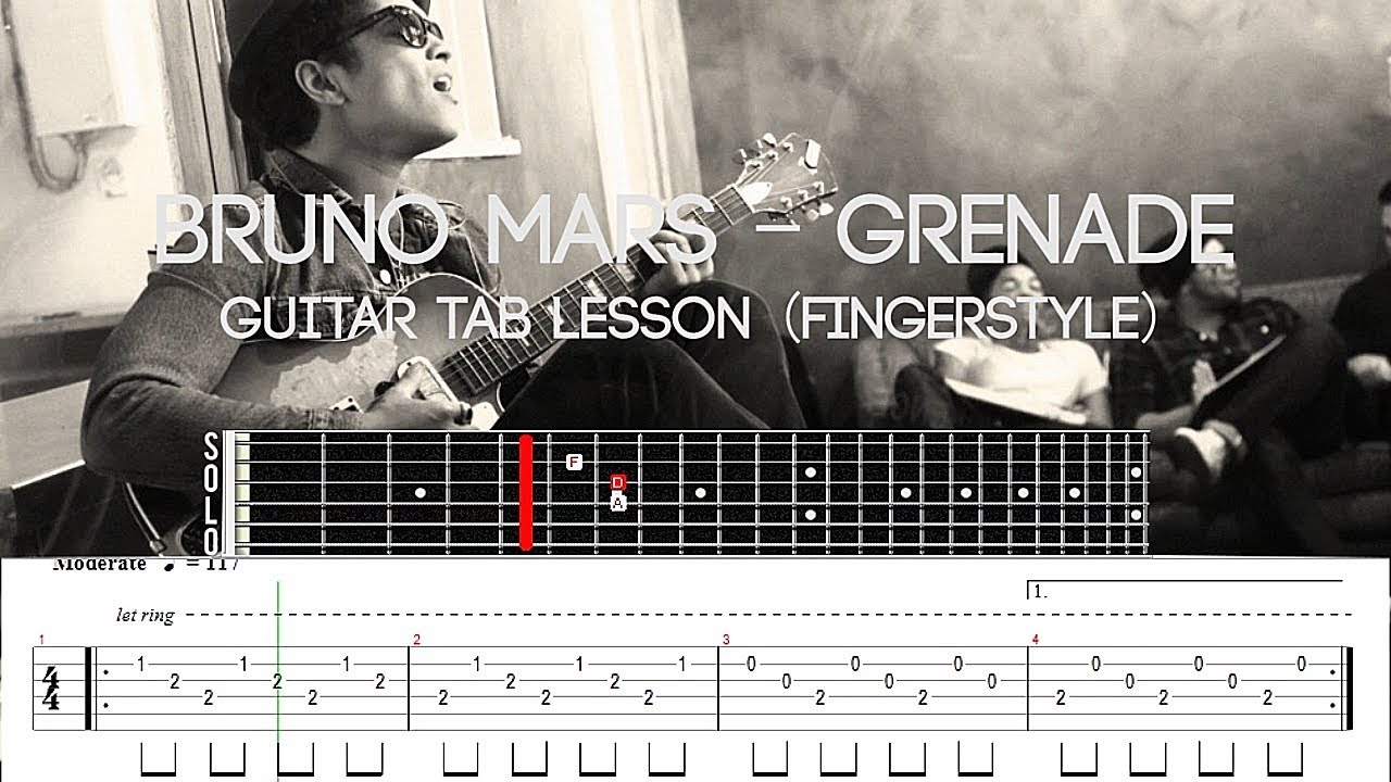 Grenade Bruno Mars Guitar Chords
