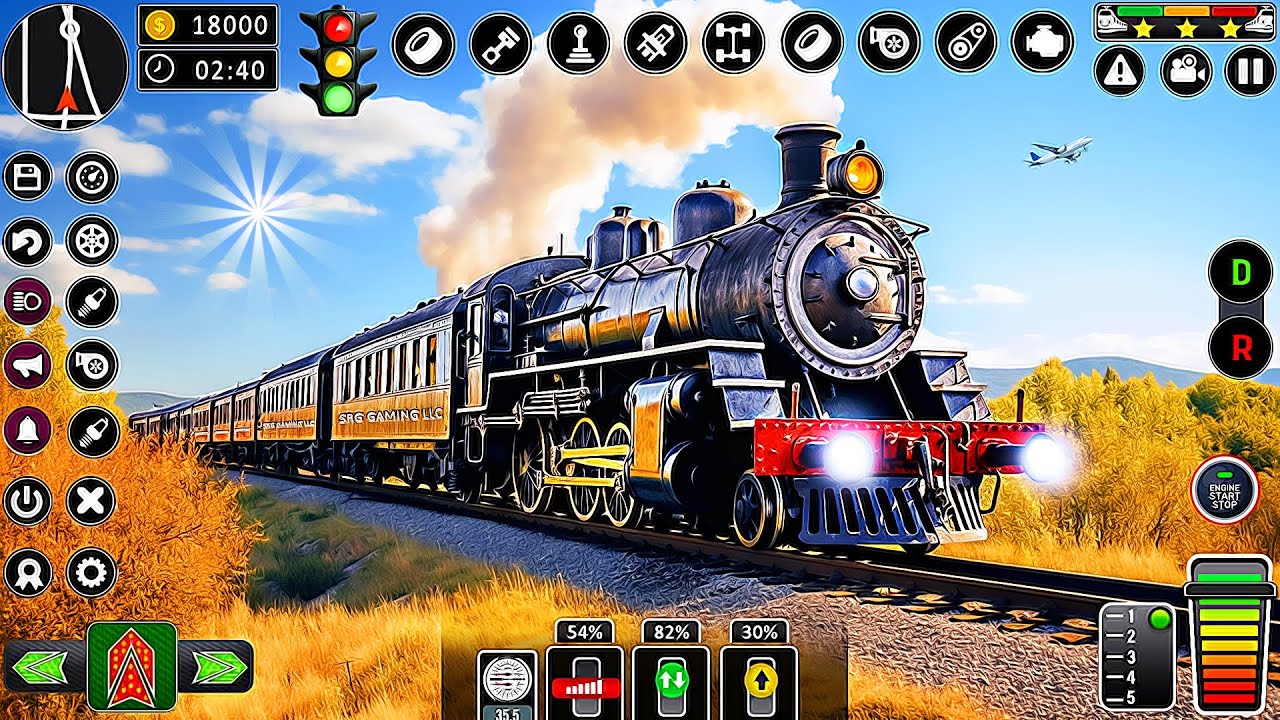 Modern Train Driving Simulator 2023 - Indian Train Drive Game | Android ...