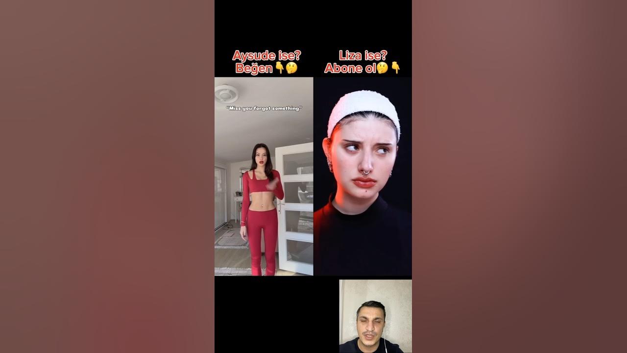 Kim iyi Yapmış? Aysude Örnek Liza Yeni TikTok Kıyafet Değişim Videosu every days a #shorts - YouTube