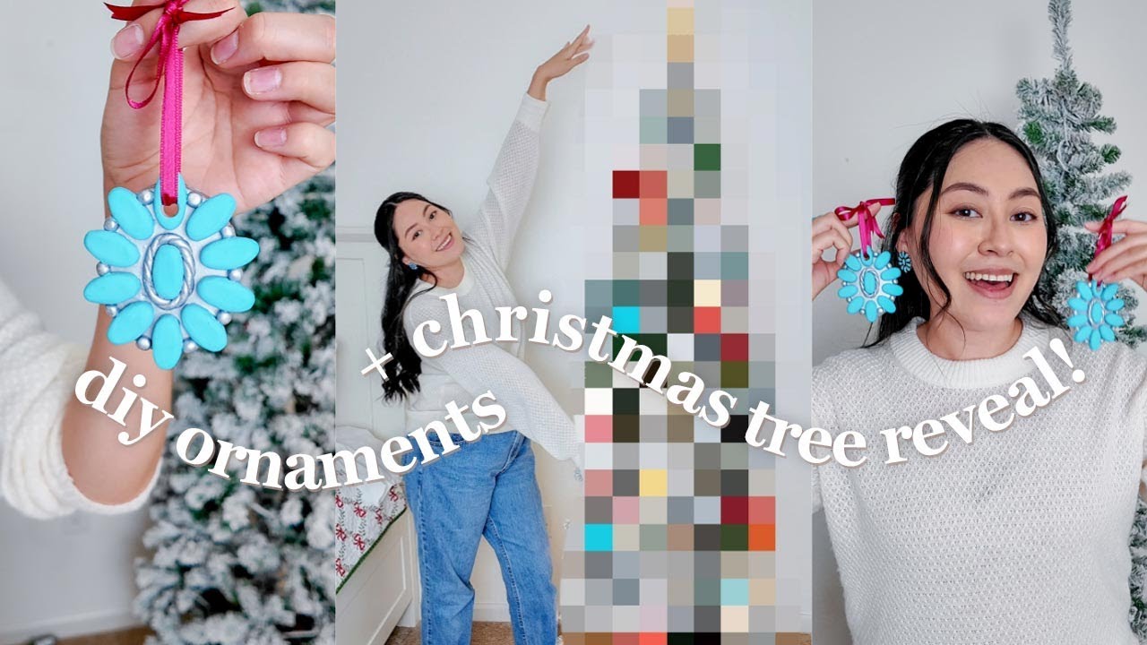 Craft With Me! 🧵 DIY Navajo Ornaments + Native Christmas Tree Reveal ...