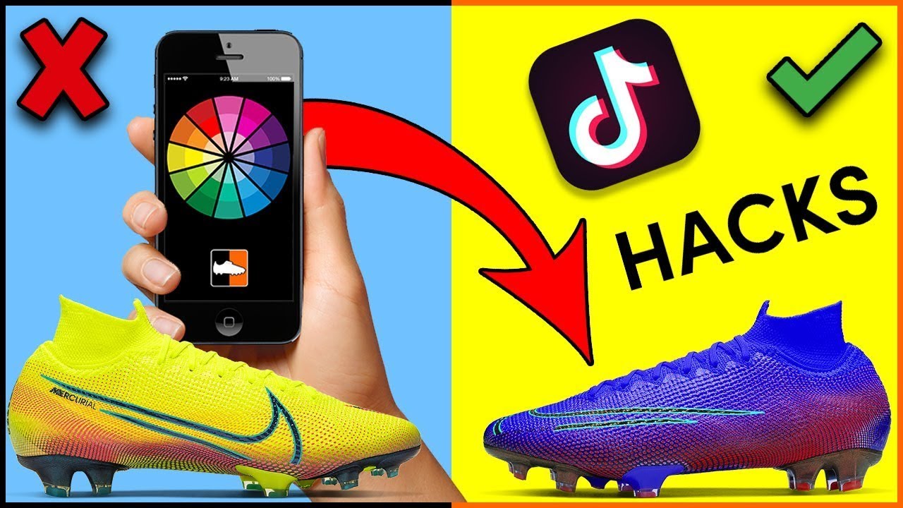 Testing Viral TikTok ⚽ Football Soccer Life Hacks! - YouTube