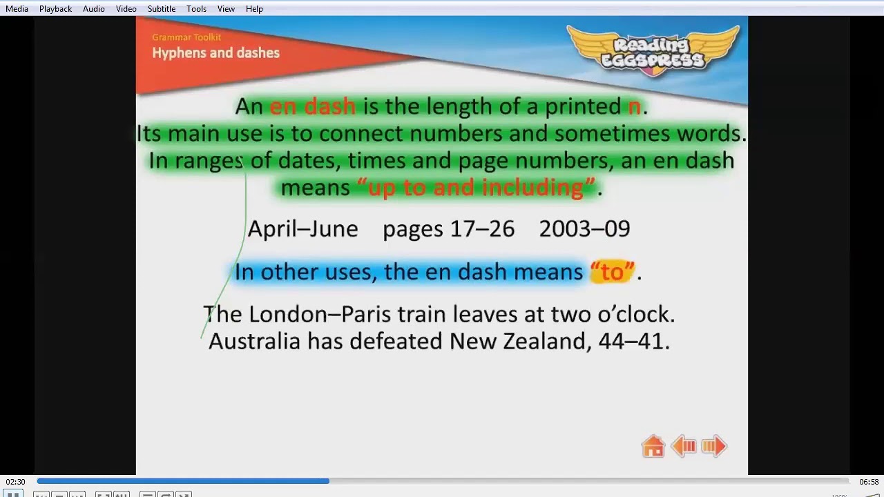 Online session 3 Grammar dashes, hyphens, brackets, and parentheses ...
