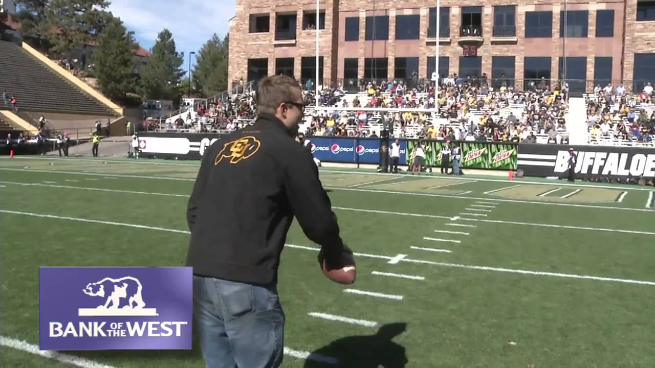 Bank of the West TD Toss - Sean Tufts - YouTube