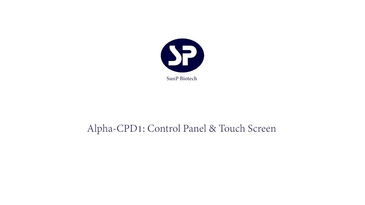Tutorial: Alpha-CPD1: Control Panel and Touch Screen - YouTube