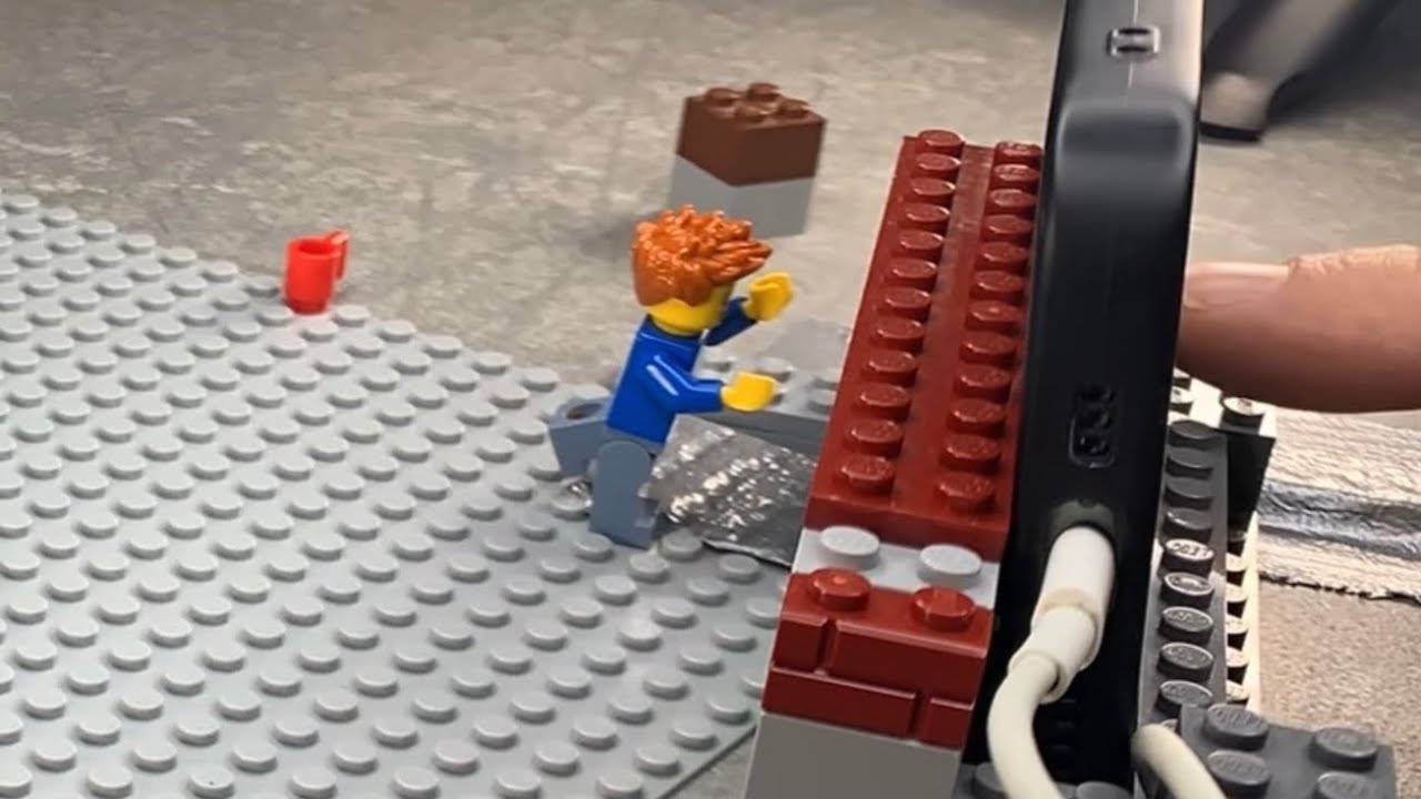 Time lapse video - a sticky matter - lego stop motion - YouTube