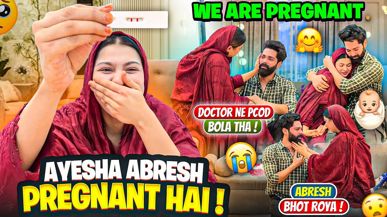 Ayesha Abresh Pregnant Hai 🥹| Ayesha Ki Galat Report Ne Dara Diya 😱| Fokats | Abresh & Zeeshan ...