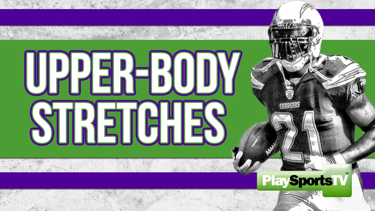 How To Coach Youth Football - Upper Body Stretches - YouTube