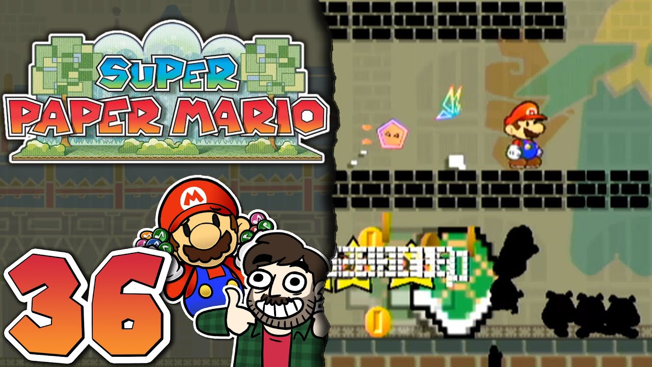 Super Paper Mario [36] "Back in Line" - YouTube