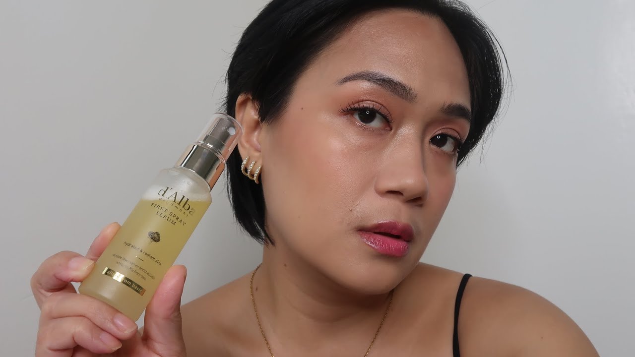 REVIEW: d'Alba First Spray Serum (serum, face mist, makeup setting ...