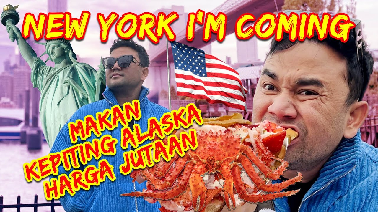 MAKAN KEPITING ALASKA HARGA JUTAAN DI NEW YORK🔥DINGIN BANGET SAMPE ...