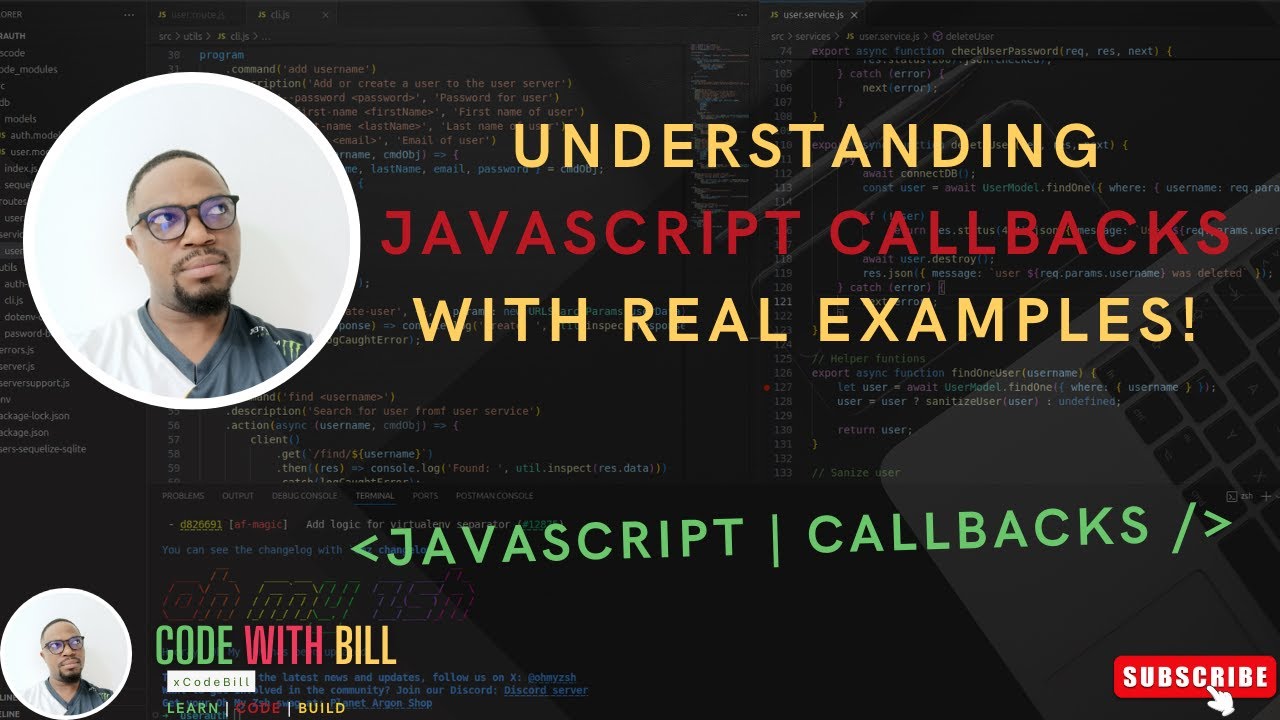 Understanding JavaScript Callbacks with Real Examples!: (Beginner Friendly) - YouTube