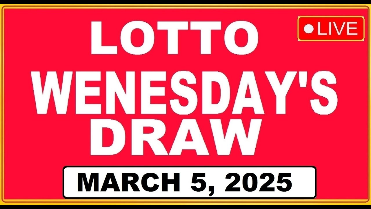 The National Lottery Lotto Live Draw Result Today - March 5 2025 - YouTube