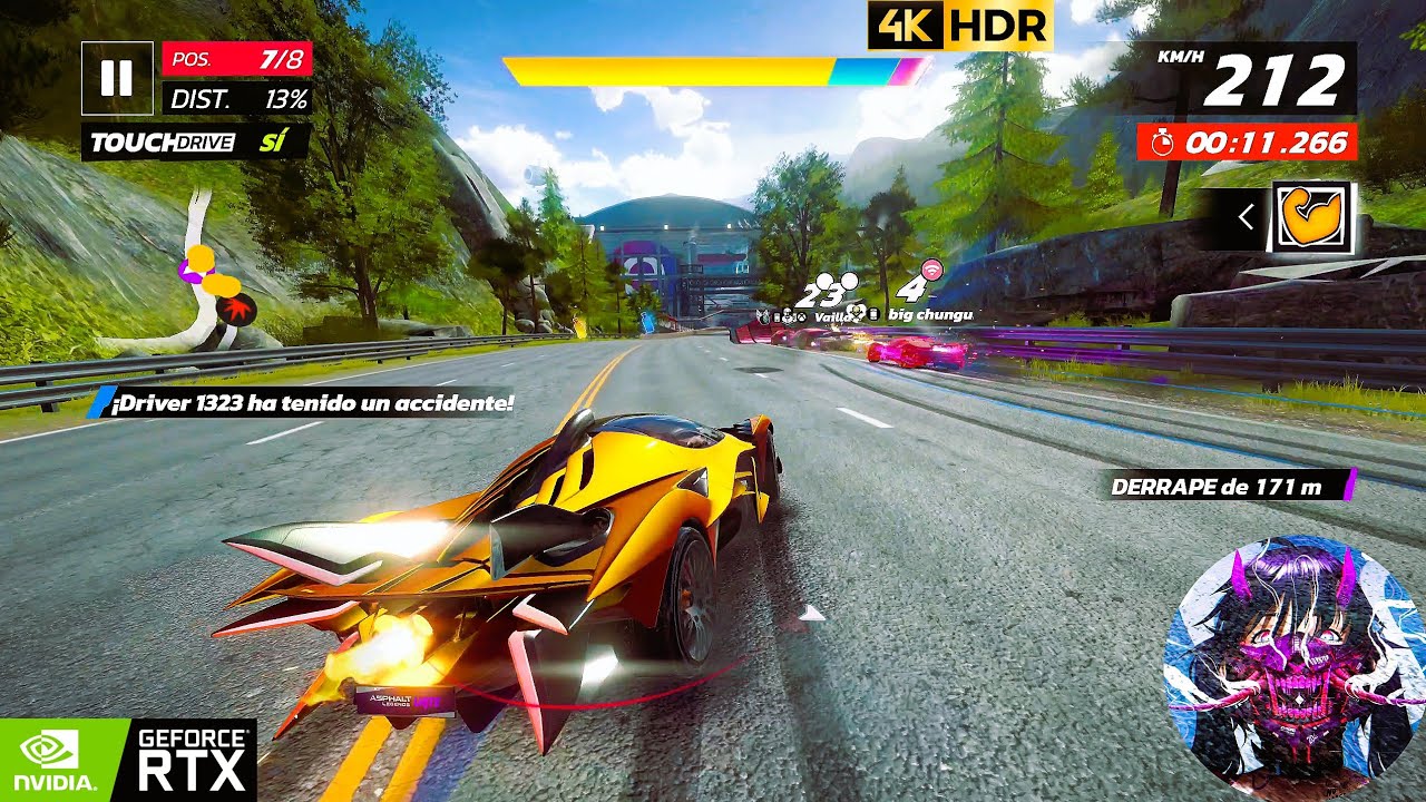 Apollo Evo En | Asphalt Legends | 4k Ultra Hd | RTX 4060Ti | 60fps ...
