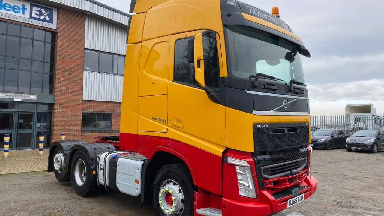 VOLVO FH500 *EURO 6* GLOBETROTTER 6X2 TAG AXLE TRACTOR UNIT 2020 - DX69 ...