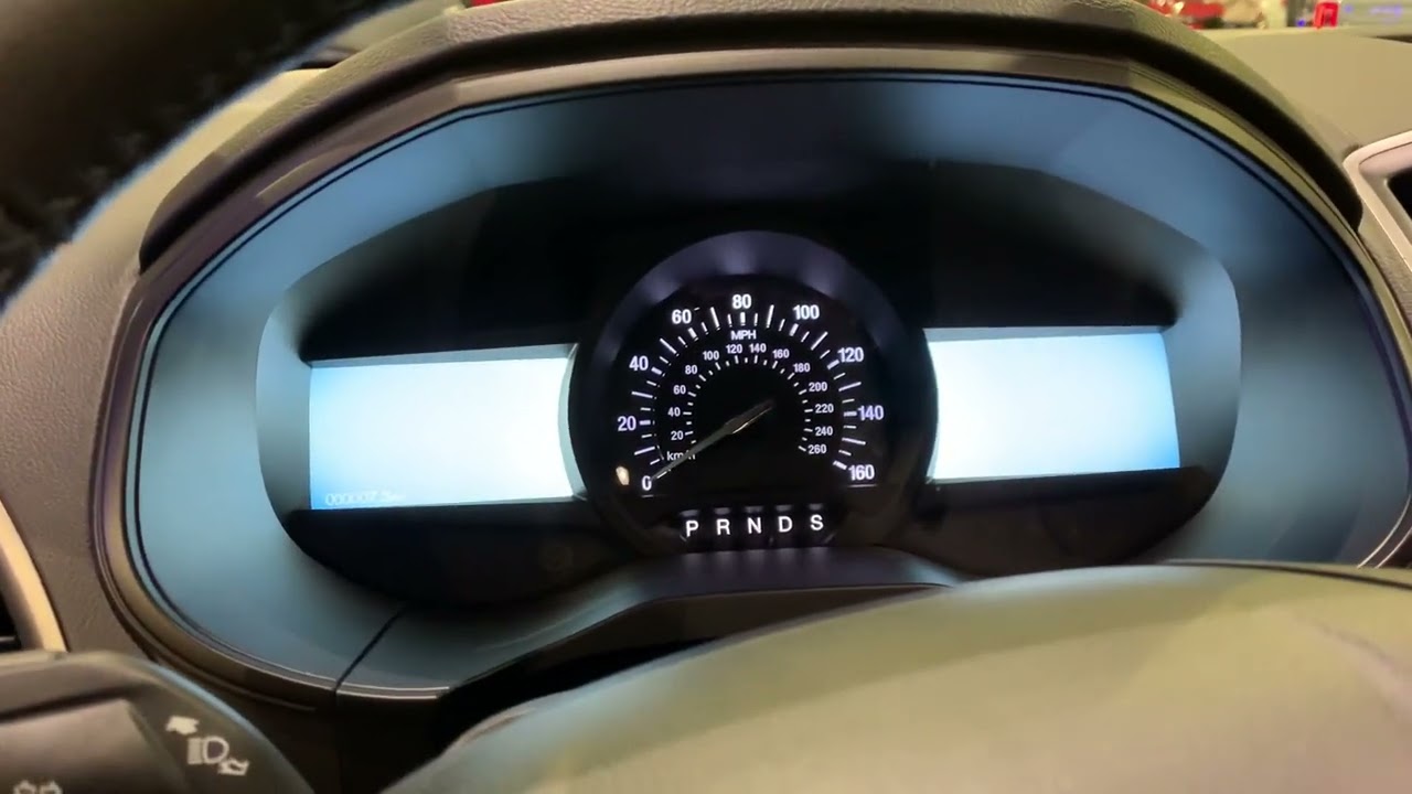 2022 Ford Edge headlight chime and blinker - YouTube