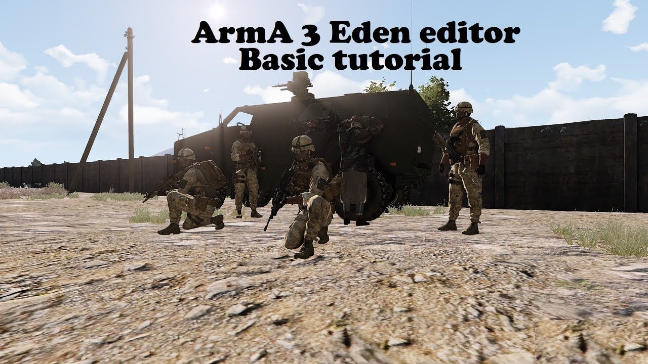 ArmA 3 Eden editor part 1 basic mission making - YouTube