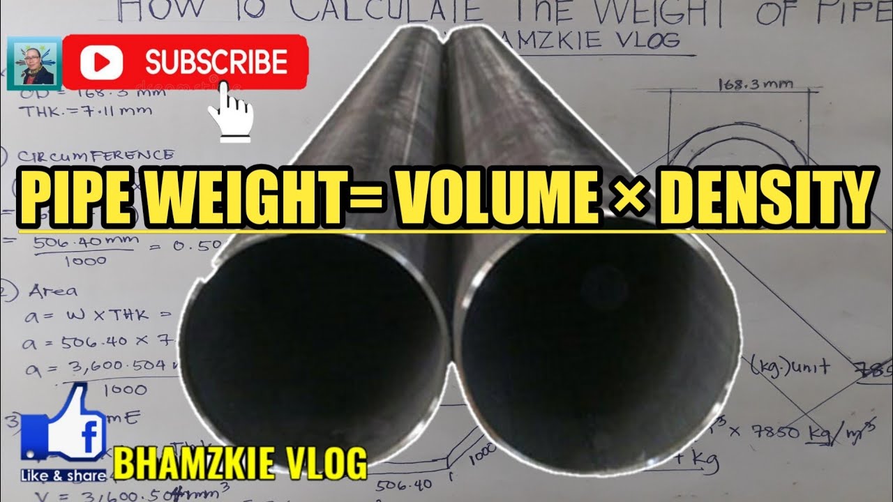 HOW TO CALCULATE THE WEIGHT OF STEEL PIPE YouTube how-to-calculate-the-weight-of-steel-pipe-youtube
