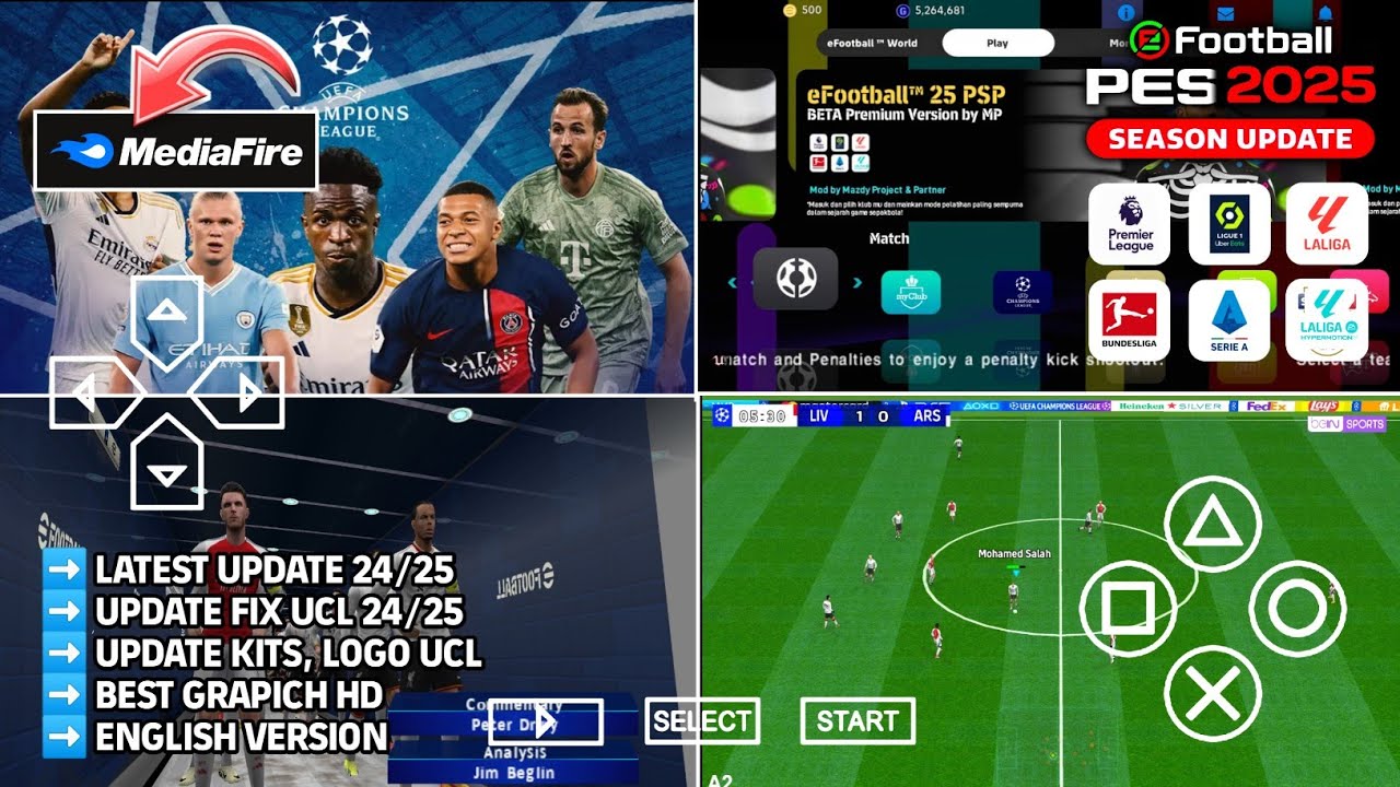 UPDATE! Final Update Fix UCL New Latest Update 24/25 Best GrapichHD ...