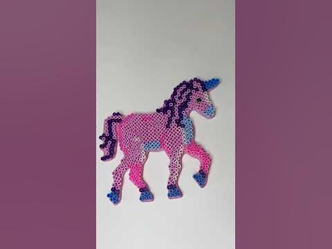 Термомозаика «Единорог» - YouTube