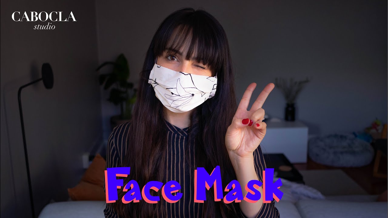 Protective Face Mask (with step by step PDF) - YouTube