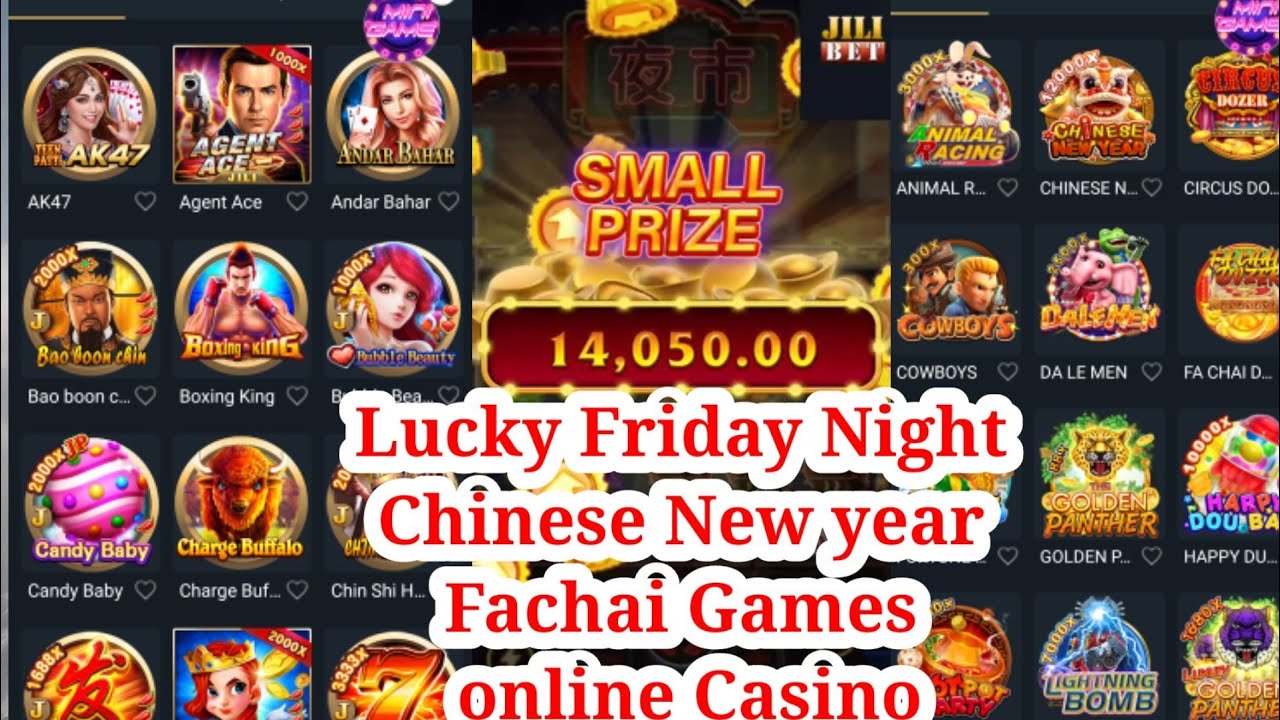 Lucky Friday night | Chinese new year Fachai Games - YouTube