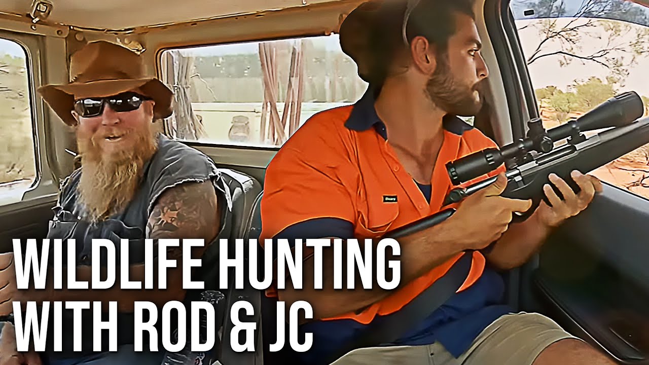 Outback Opal Hunters Rod & JC Go Animal Hunting In The Desert - YouTube