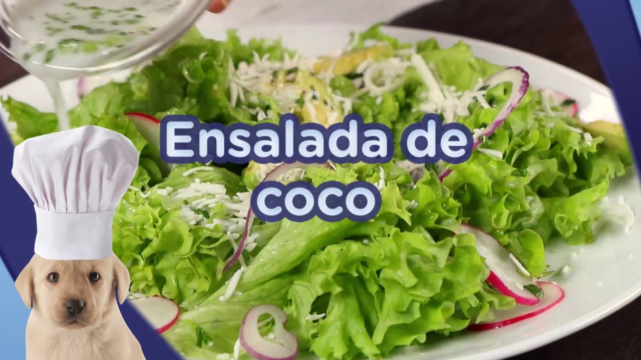 Ensalada de coco - YouTube
