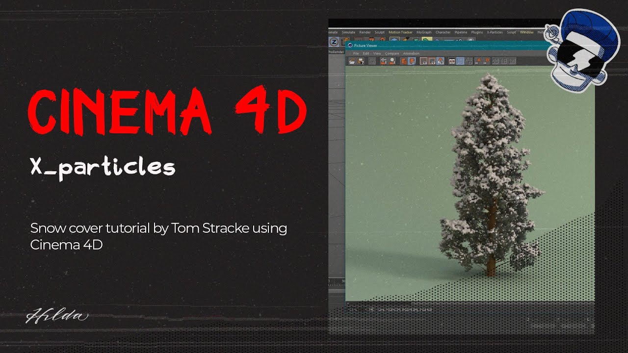 Cinema 4d - X-particles - Snow Cover Tutorial - YouTube
