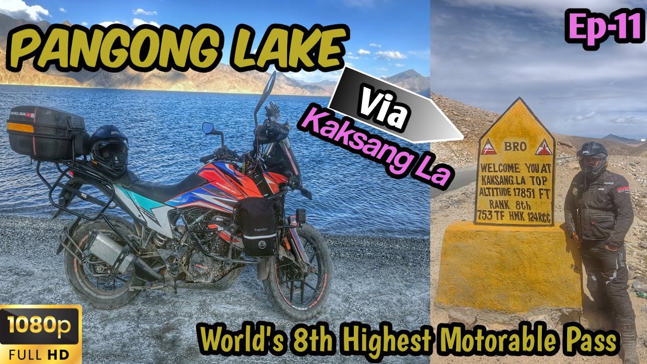 Kaksang La Pass (17851Ft)" World's 8th Highest Motorable Road"| Day-11 ...