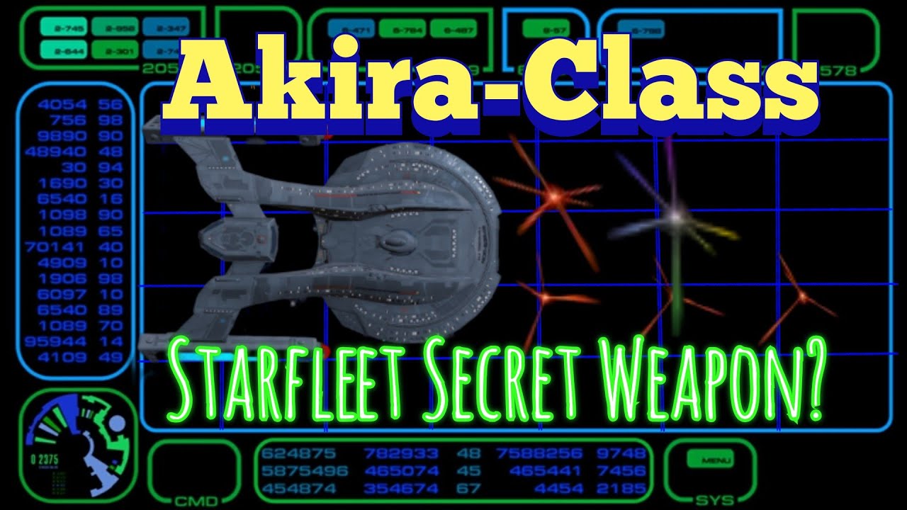 Star Trek Akira-Class multi roll Cruiser - YouTube