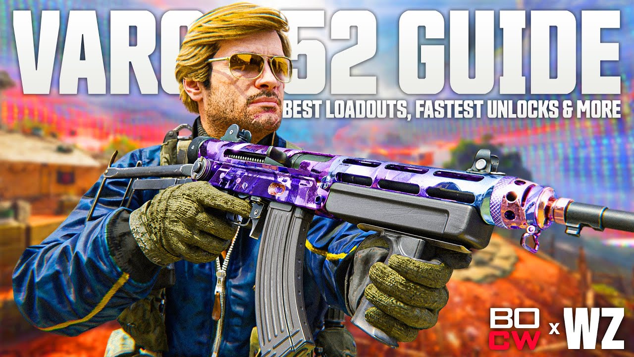 WARZONE: The NEW VARGO 52 Rifle... (FASTEST Unlocks, BEST LOADOUTS ...