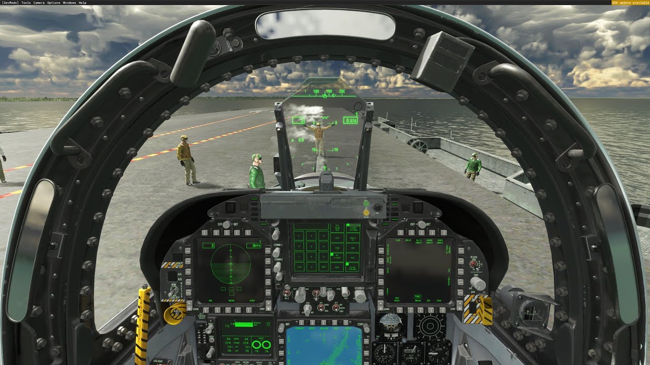 Carrier Ops - USS Enterprise PZ61| Take off and landing | F/A-18 Super ...
