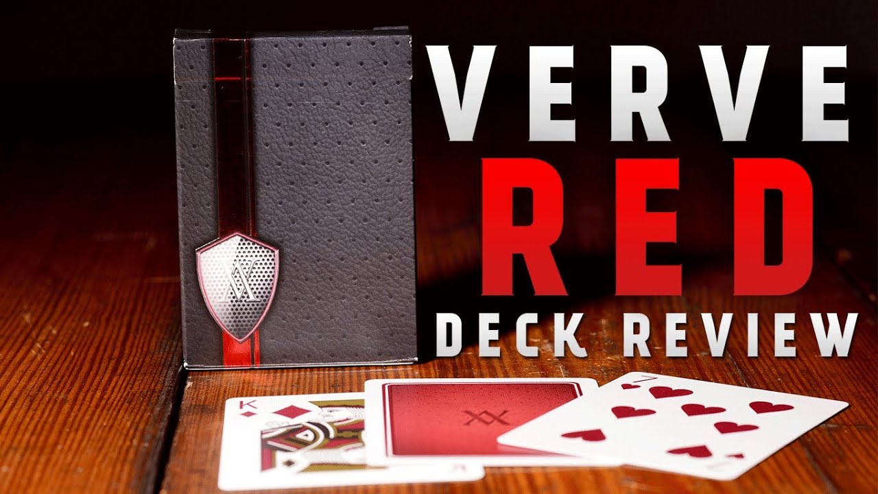 Deck Review - Red Verve Deck by The Blue Crown *** Special Review ...