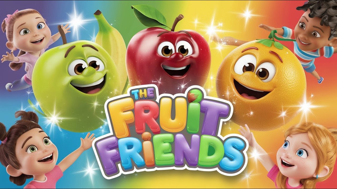 The Fruits Friends/VeggieBabies - Nursery Rhyme & Kids Songs - YouTube