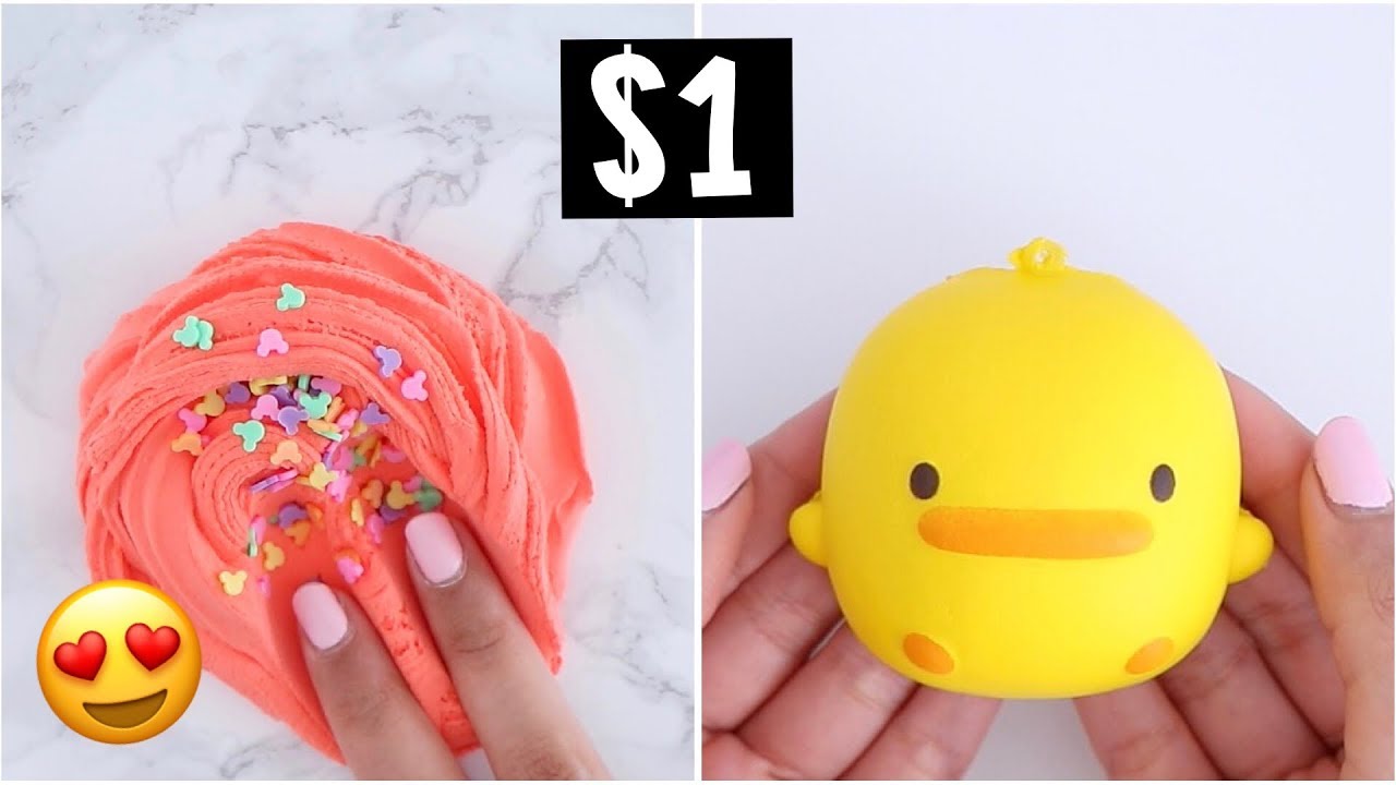 WATCH This Before You Buy $1 SLIME & SQUISHIES! - YouTube