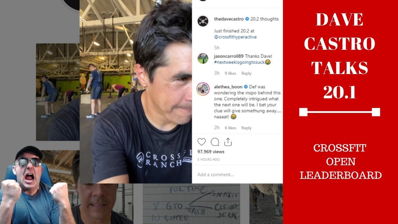 Dave Castro Talks 20.2 // Crossfit Open Leader-board update - YouTube