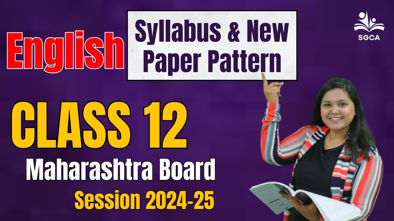 12th English Syllabus & New Paper Pattern for Maharashtra Board Exam ...