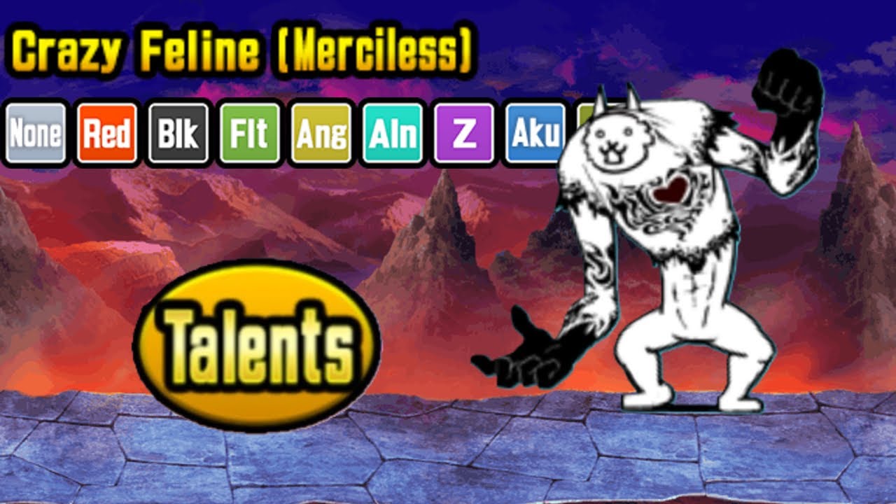 Manic Cat Talent Part 2- Battle Cats Ultimate ModPack - YouTube