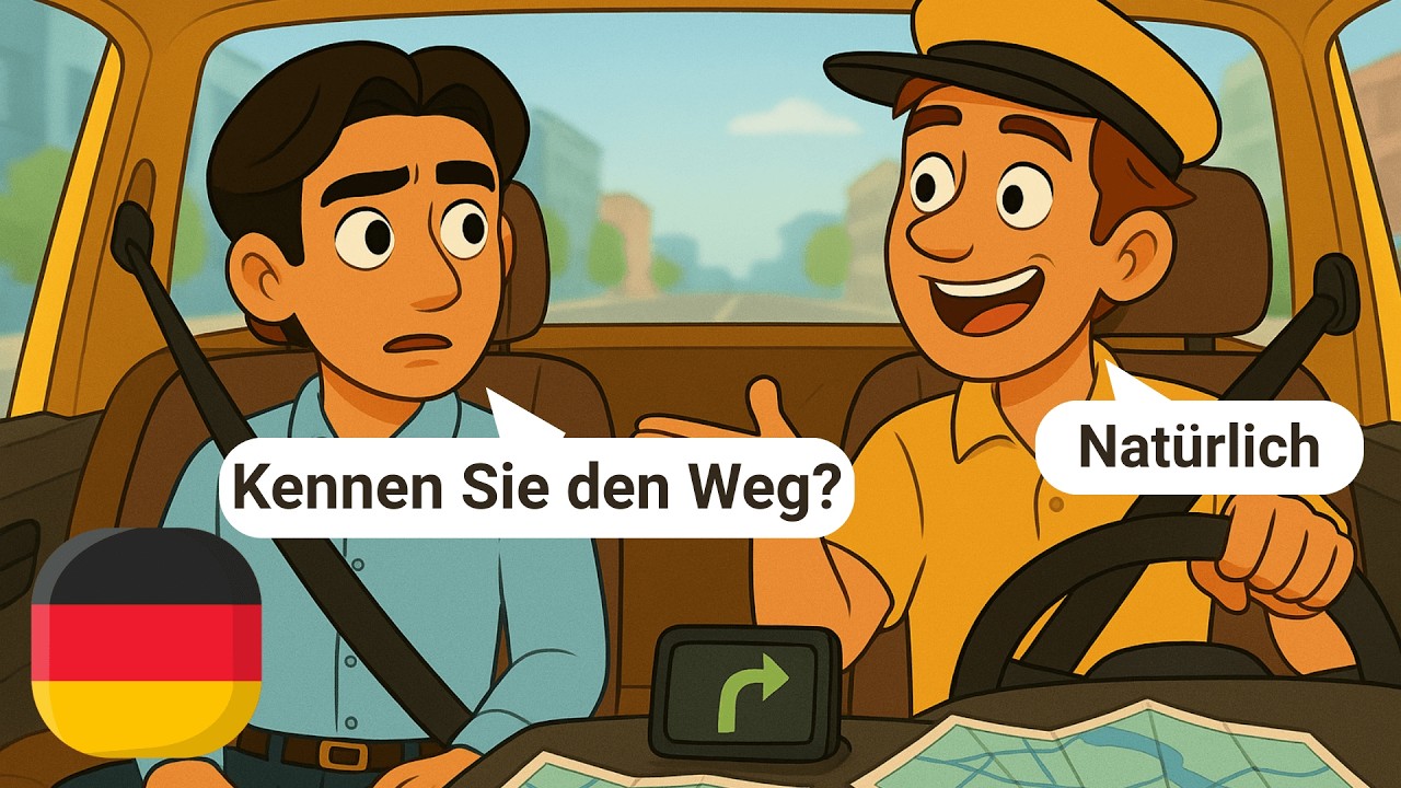 Learn German Through Dialogues | A1-A2 | A Day On A Business Trip - YouTube