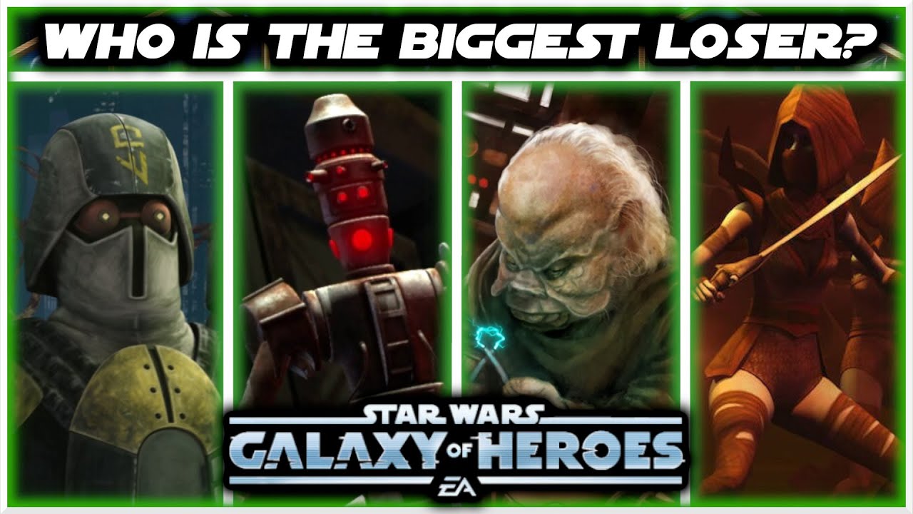 Who is the Biggest Loser in Star Wars Galaxy of Heroes? (YOU VOTED ...