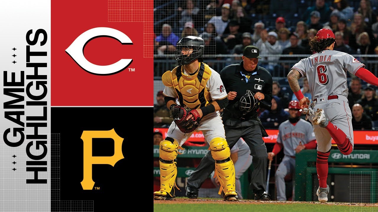 Reds vs. Pirates Game Highlights (4/22/23) | MLB Highlights - YouTube