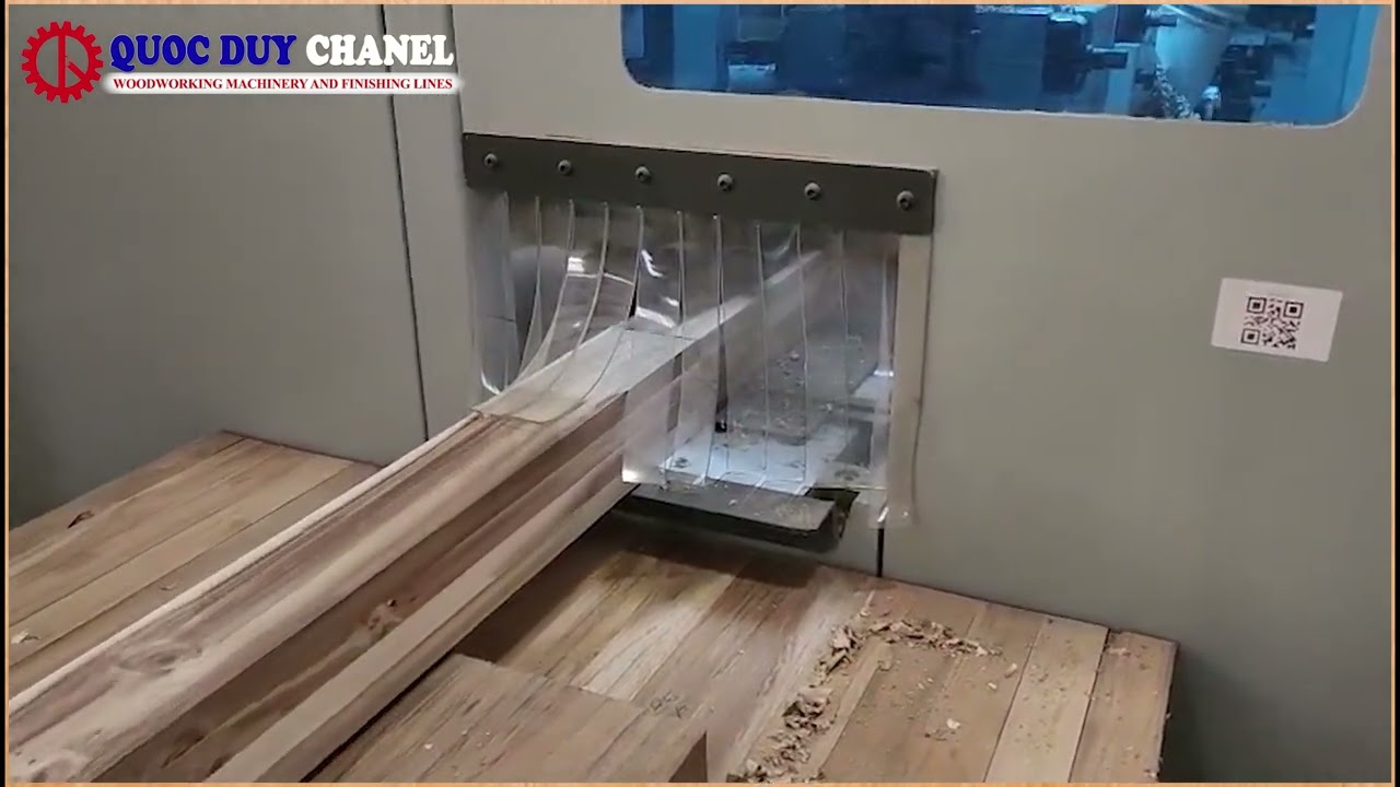 FOUR SIDE MOULDER WOODWORKING MOUDER - YouTube