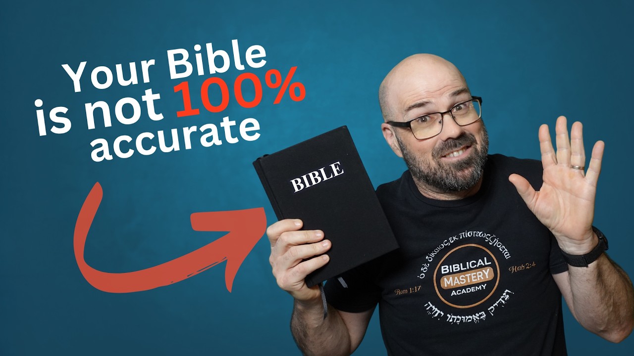 How to have more accurate Bible studies - YouTube