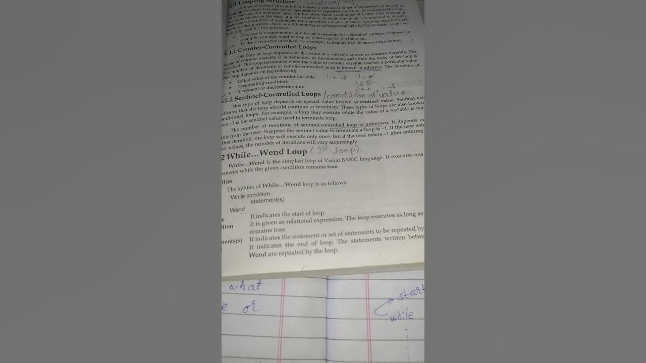 ADP Bsc part 1 visual basic chapter 6 lecture 3 - YouTube