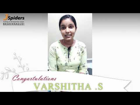 VARSHITHA S - YouTube