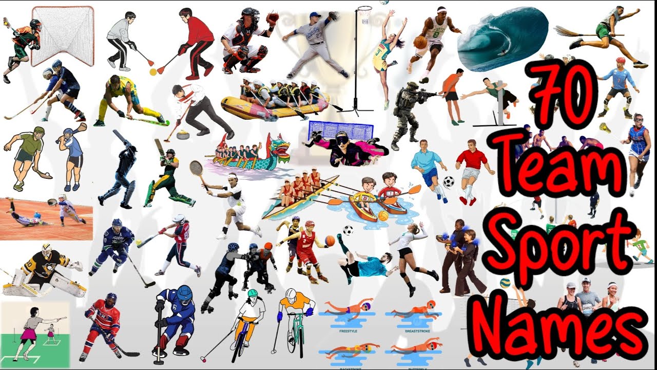 List of 70 Team Sports / Team games / Team Sports / American ...