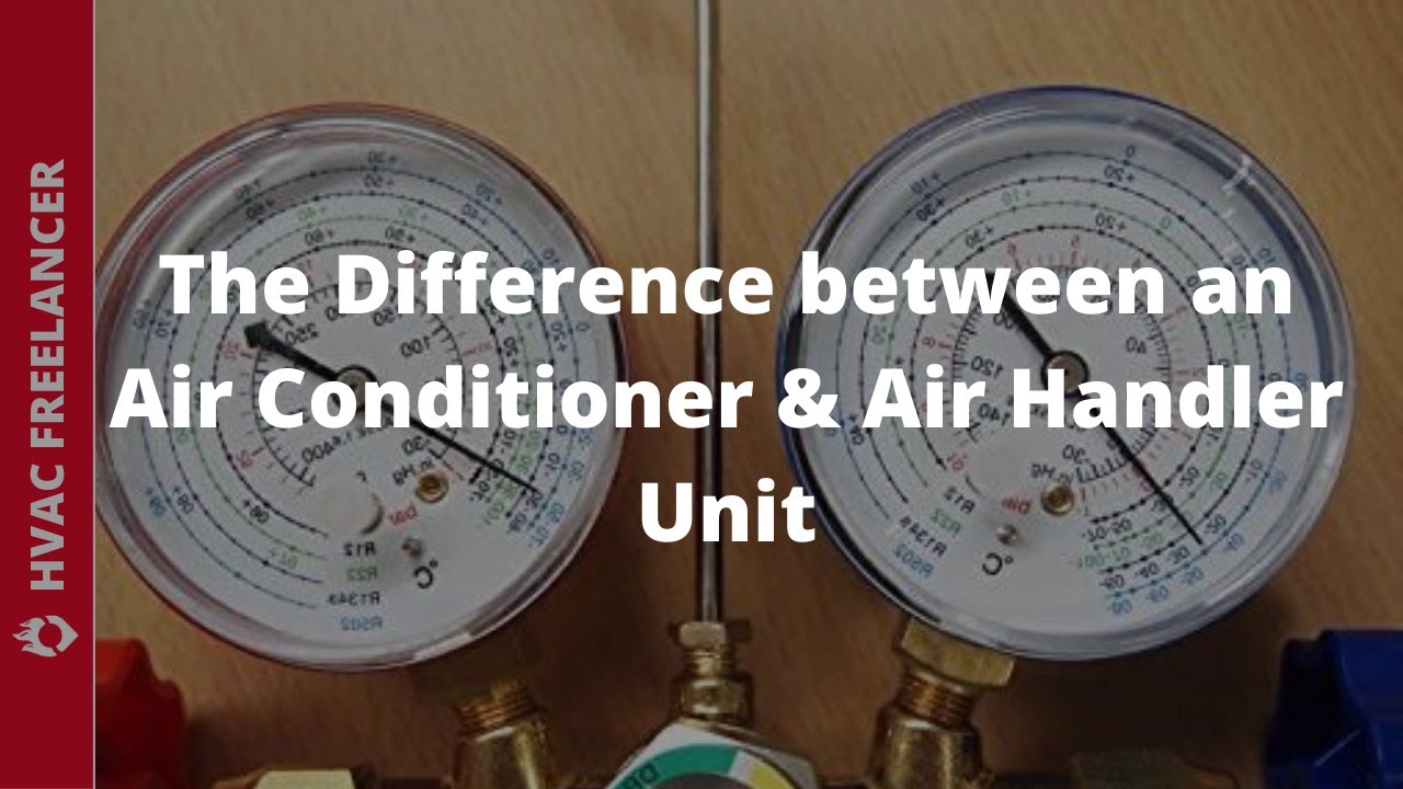The Difference Between An Air Conditioner & Air Handler Unit - YouTube