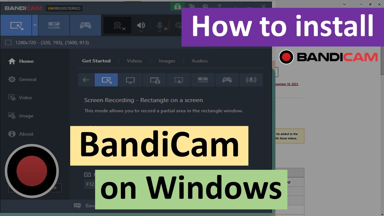 How to Install Bandicam 2025 on Windows - YouTube