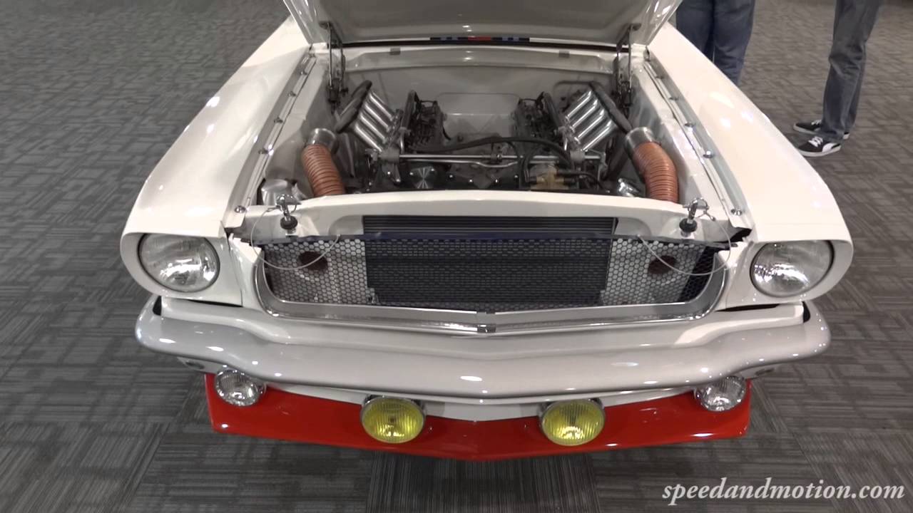 Martini Mustang T5-R at the Hot Rod Magazine 65th homecoming show - YouTube