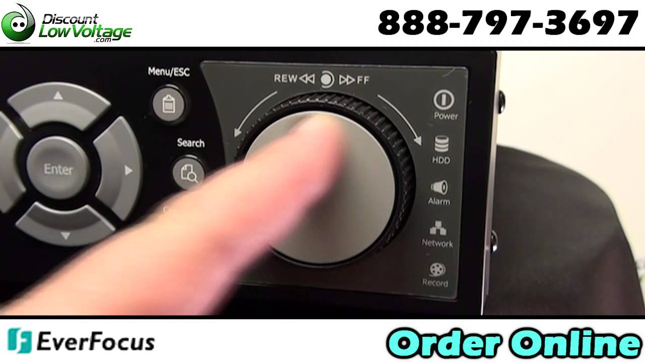 Everfocus Endeavor 16 Channel DVR - YouTube